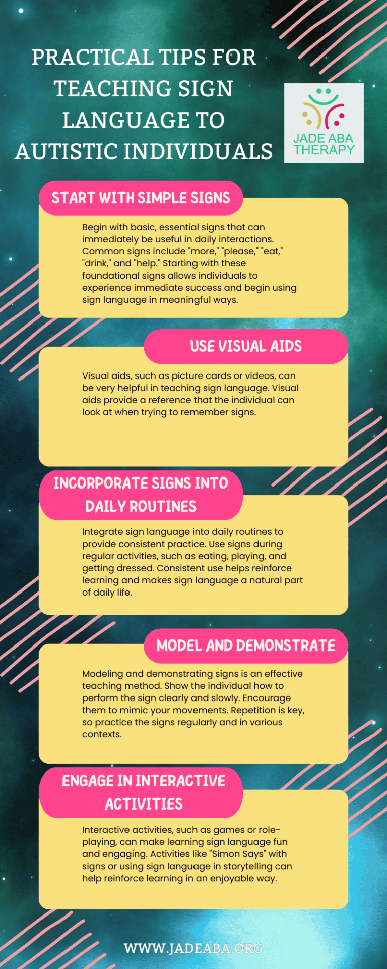 Basic Sign Language in Autism: An Overview - JADE ABA